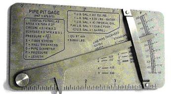 Stainless steel Wedling Gauge , MG-8 Bridge Cam Type Master fillet Weld Gauge
