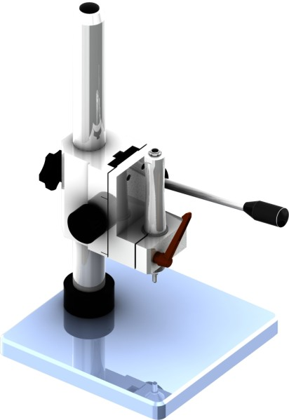 Motorized UCI Hardness Testing Machine 160x80x31mm 136°Vickers Diamond ...