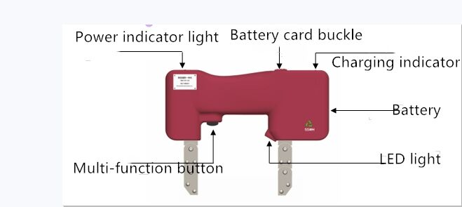 3000lux Built In Battery Ac Electromagnetic Yoke Ndt Testing Equipment