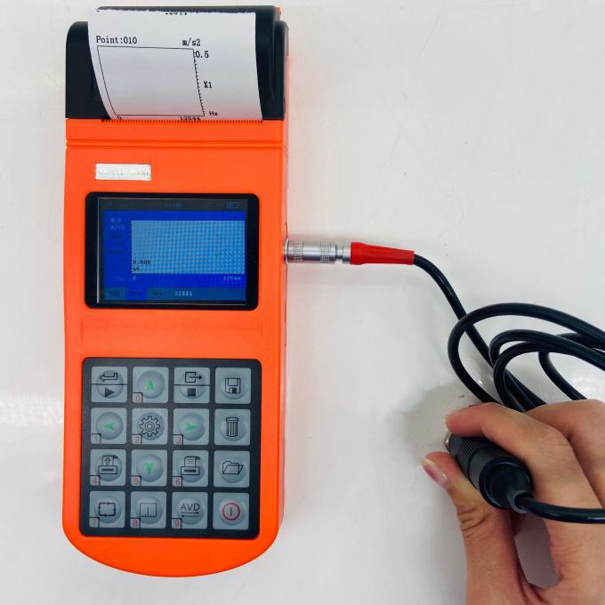 Real Time Spectral Chart Portable Vibration Meter Printing Function For ...
