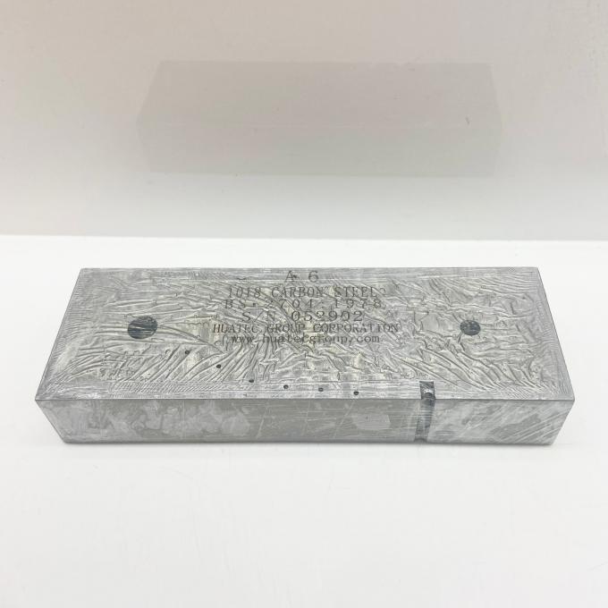 1018 Steel A6 Ultrasonic Test Block For Ultrasonic Calibration Testing