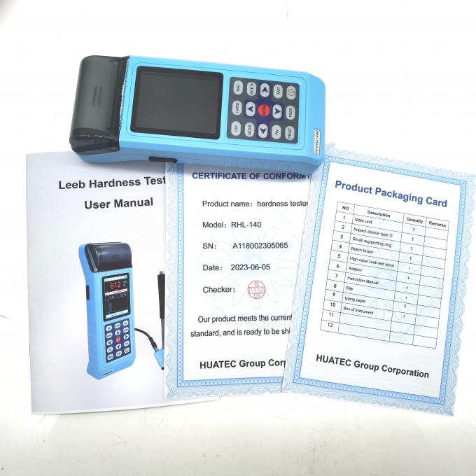 TFT Portable Hardness Testing Machine Communication Interface Rs485
