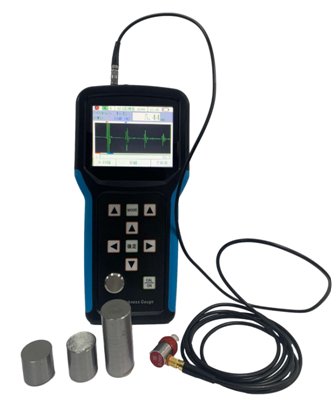 Ndt Ultrasonic Thickness Gauge A / B Scan Digital High Precision