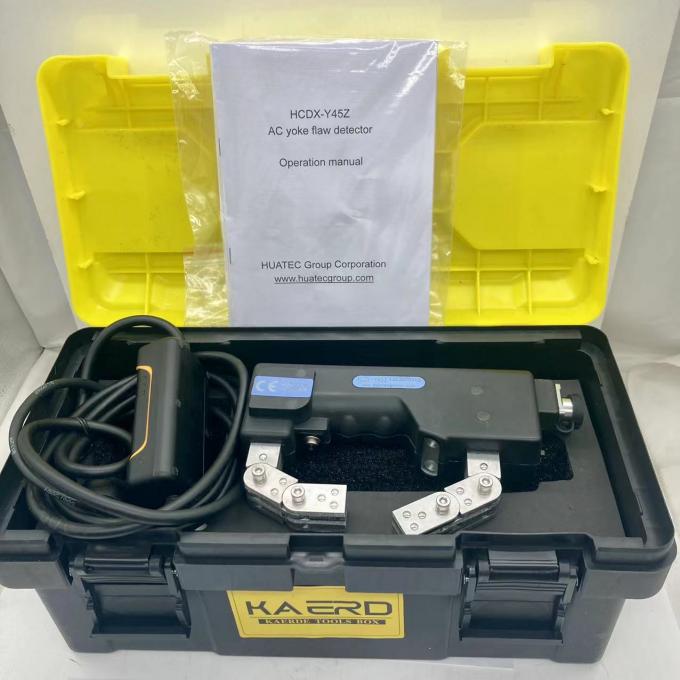 Portable Ac Dc Magnetic Particle Testing Equipment Yoke Flaw Detector