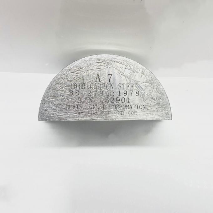 Ndt Ultrasonic Test Block 1018 Carbon Steel A7
