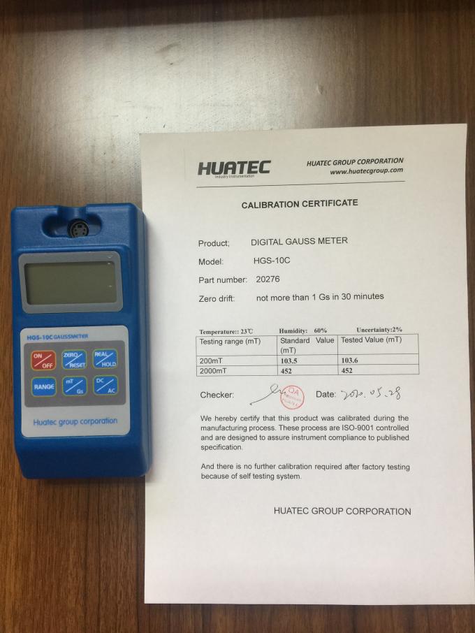 High Sensitivity Gauss Tesla Meter Measure Dc Or Ac Magnetic Field And ...