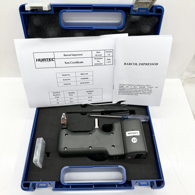 HBA-110 Aluminum Hardness Tester Data Memory Barcol Impressor