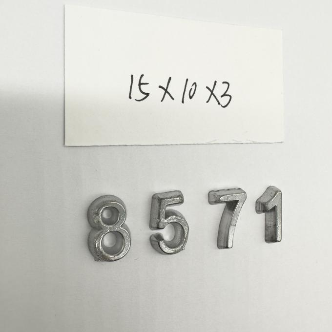 Optional NDT Accessories Lead Letter / Number For X Ray Flaw Detector