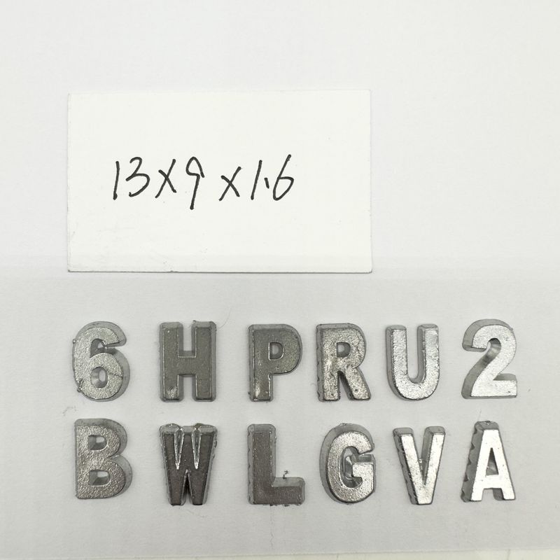 Optional NDT Accessories Lead Letter / Number For X Ray Flaw Detector