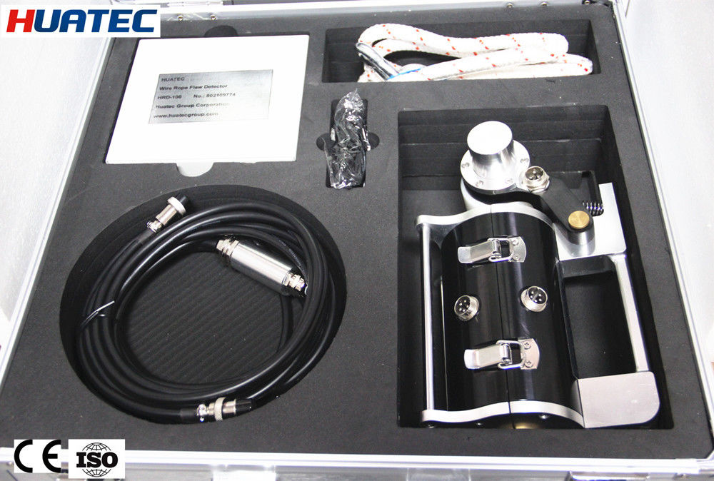 HRD-100 MRT Testing Magnetic Rope Steel Wire Ropes Defects And Wear ...