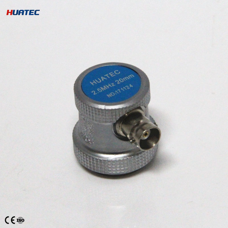 Straight / Angle Beam Ultrasonic Probe , UT probe transducer With 2MHz ...