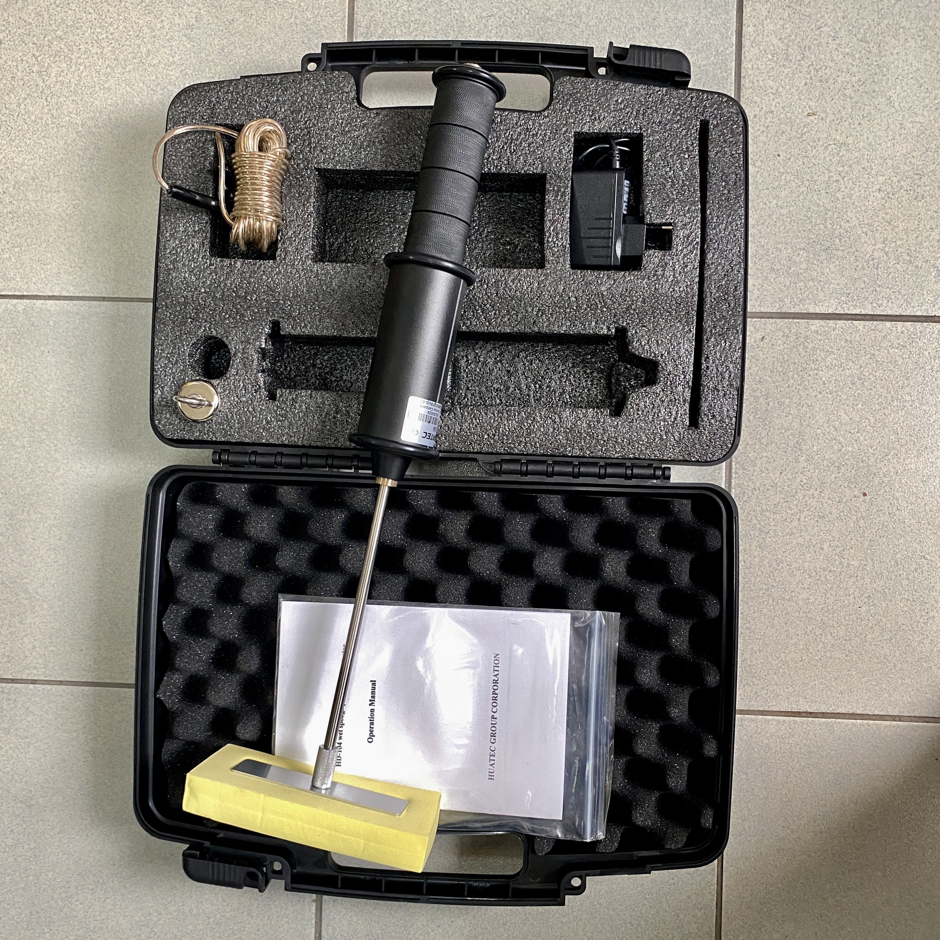 Hd-104 Wet Sponge Pinhole Leak Detector Holiday Detector High Accuracy