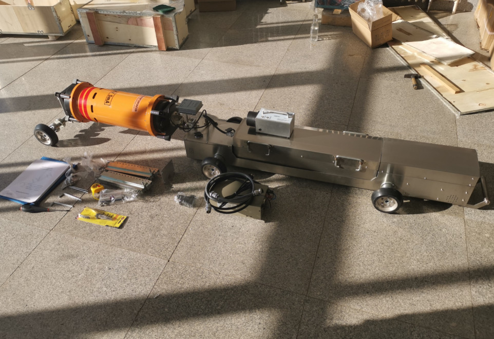 250 Kv X Ray Pipeline Crawler Machine Ndt Radiographic Testing Pipe ...