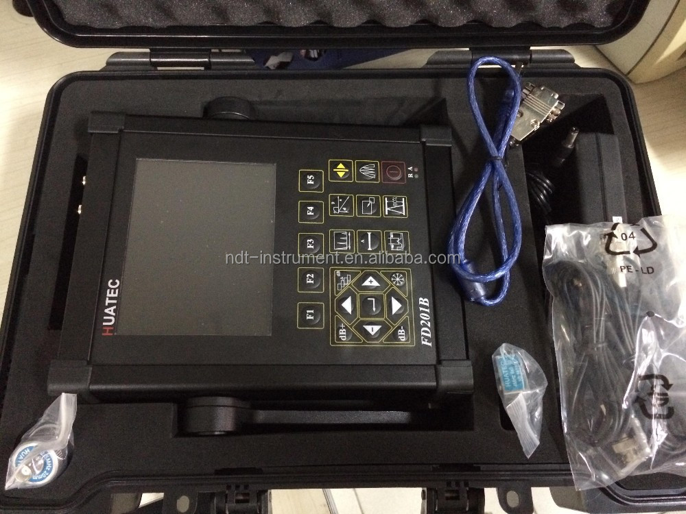 Metal Shell Fd201b Digital Ultrasonic Flaw Detector With Calibration ...