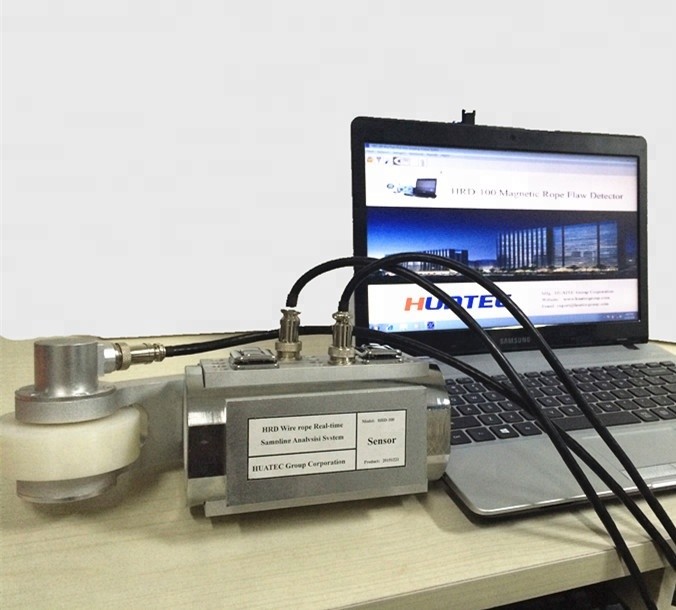 HRD-100 Steel Wire Rope Flaw Detector Testing Device