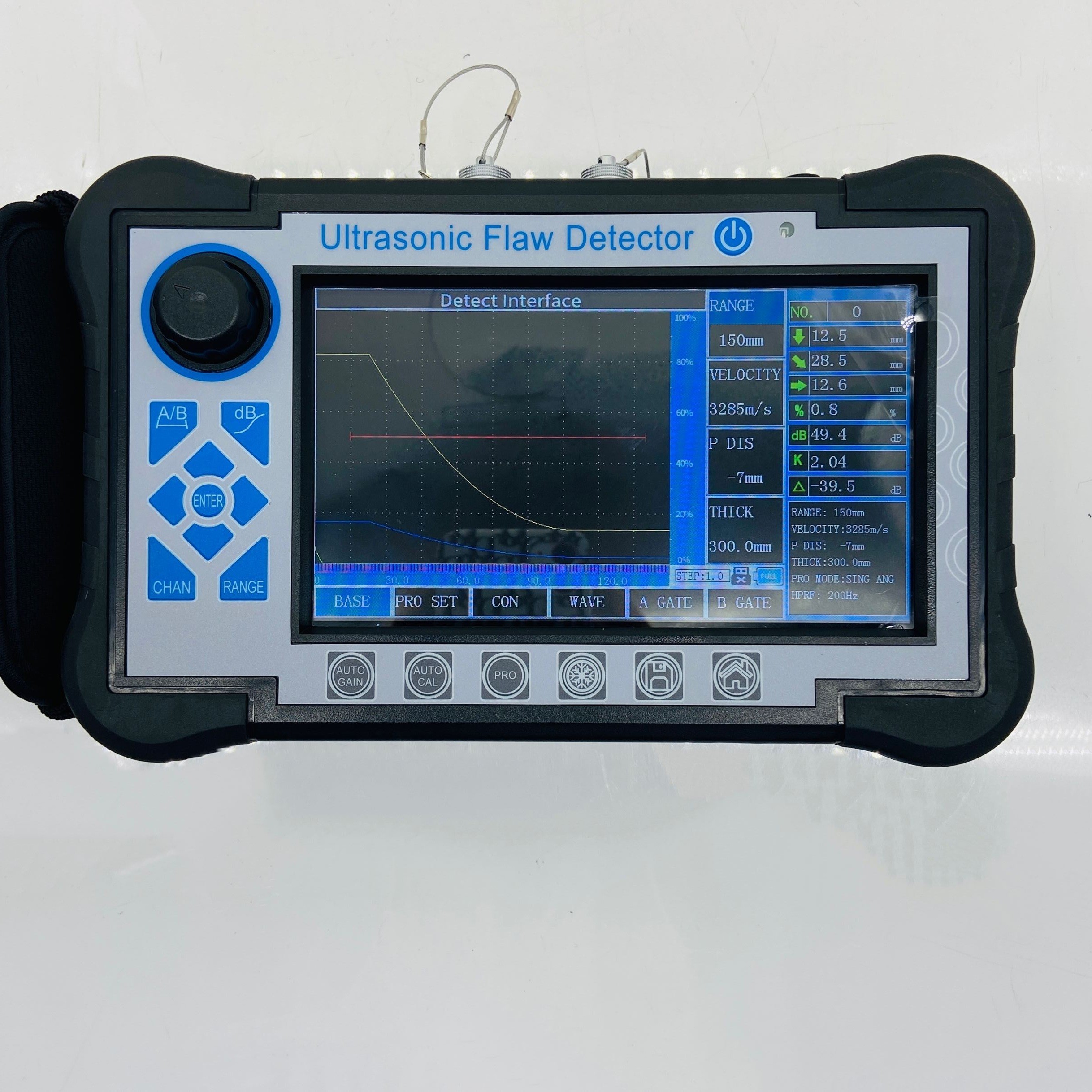 Auto Calibration Function Portable Ultrasonic Flaw Detector SD Card ...