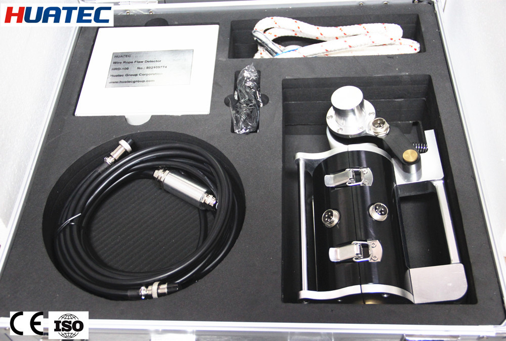 HRD-100 MRT Testing Magnetic Rope Steel Wire Ropes Defects And Wear ...