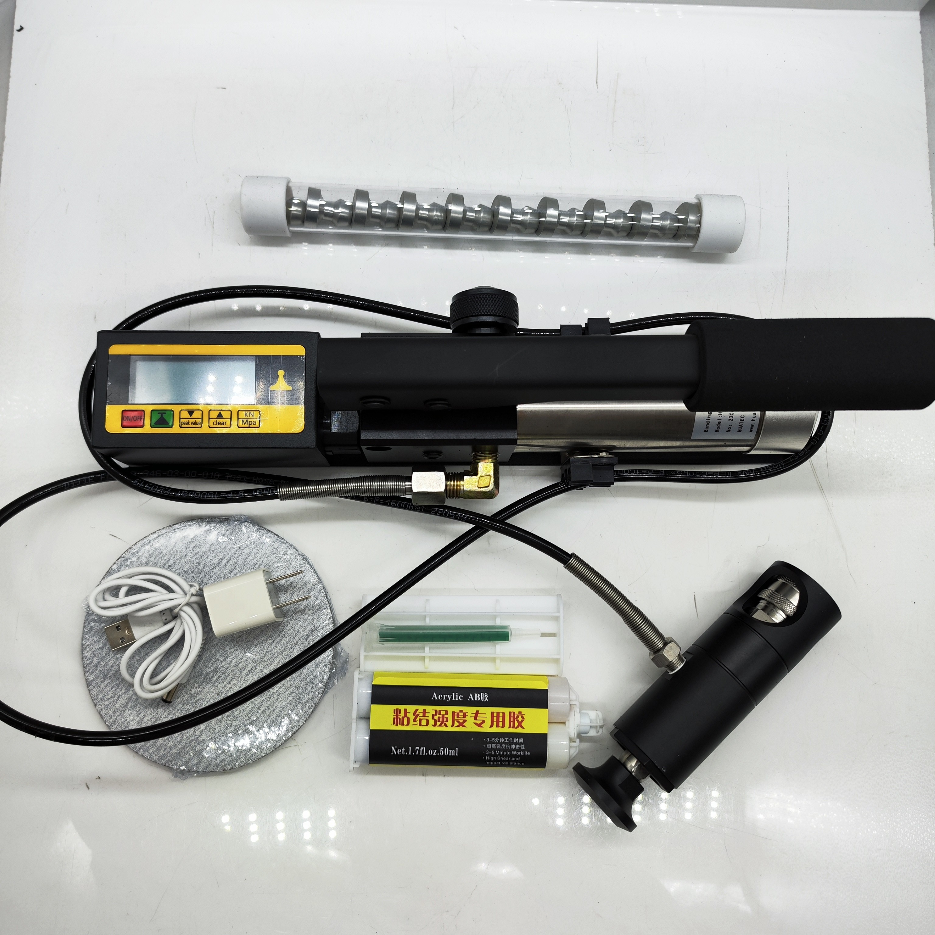 HKSM-1 Puller Adhesion Tester Pull Method For Coating Large LCD Digital ...