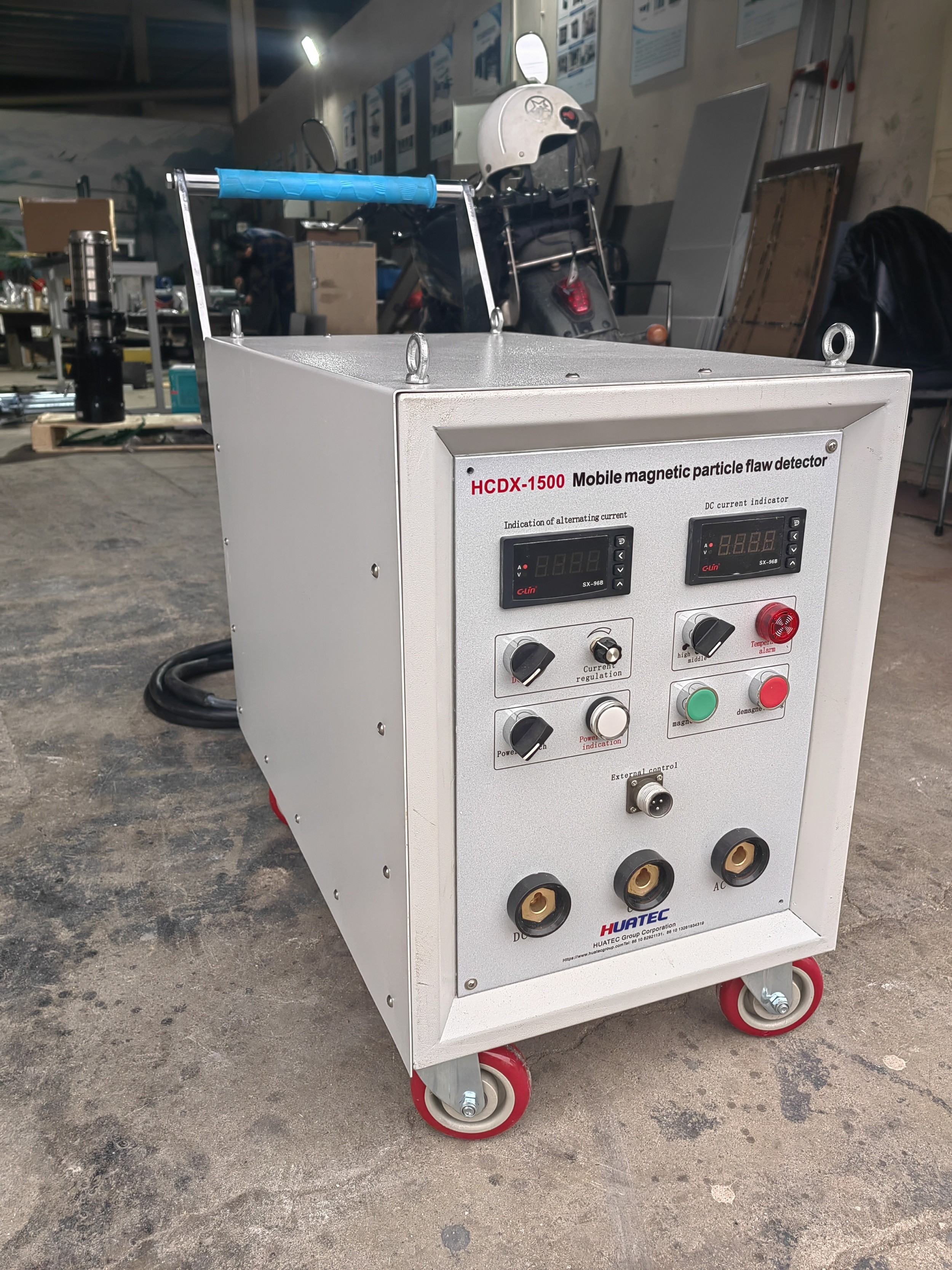 HUATEC HCDX1500 AC / HWDC Movable Magnetic Particle Flaw Detector