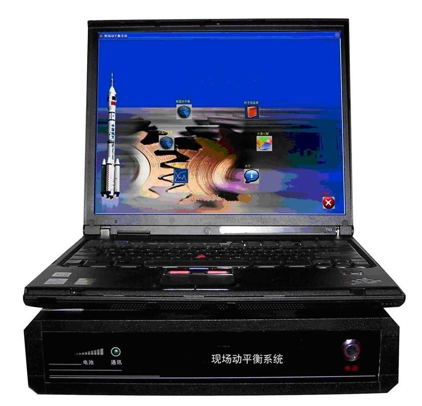 Single Sided / Double Site Portable Vibration Meter With Dynamic Balancing