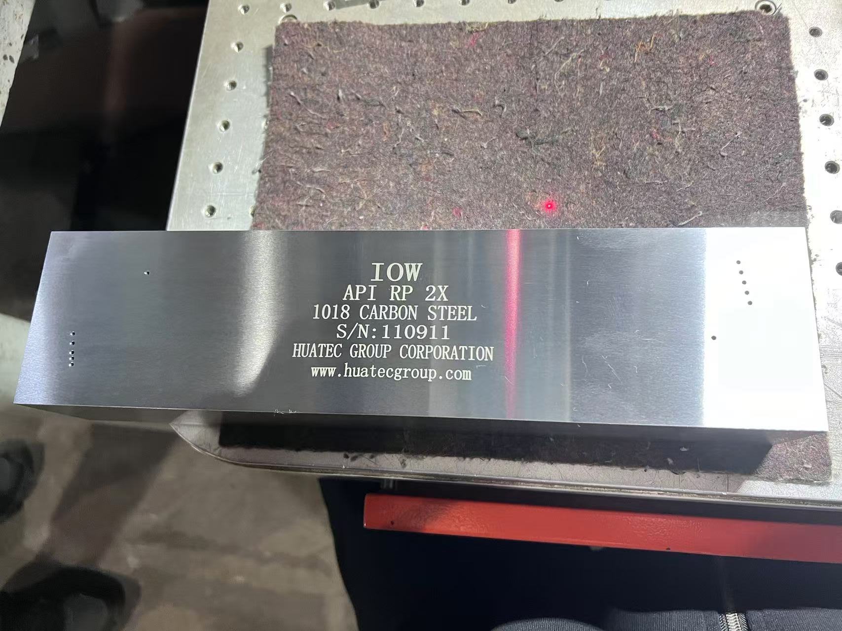 NDT Instrument IOW Calibration Block