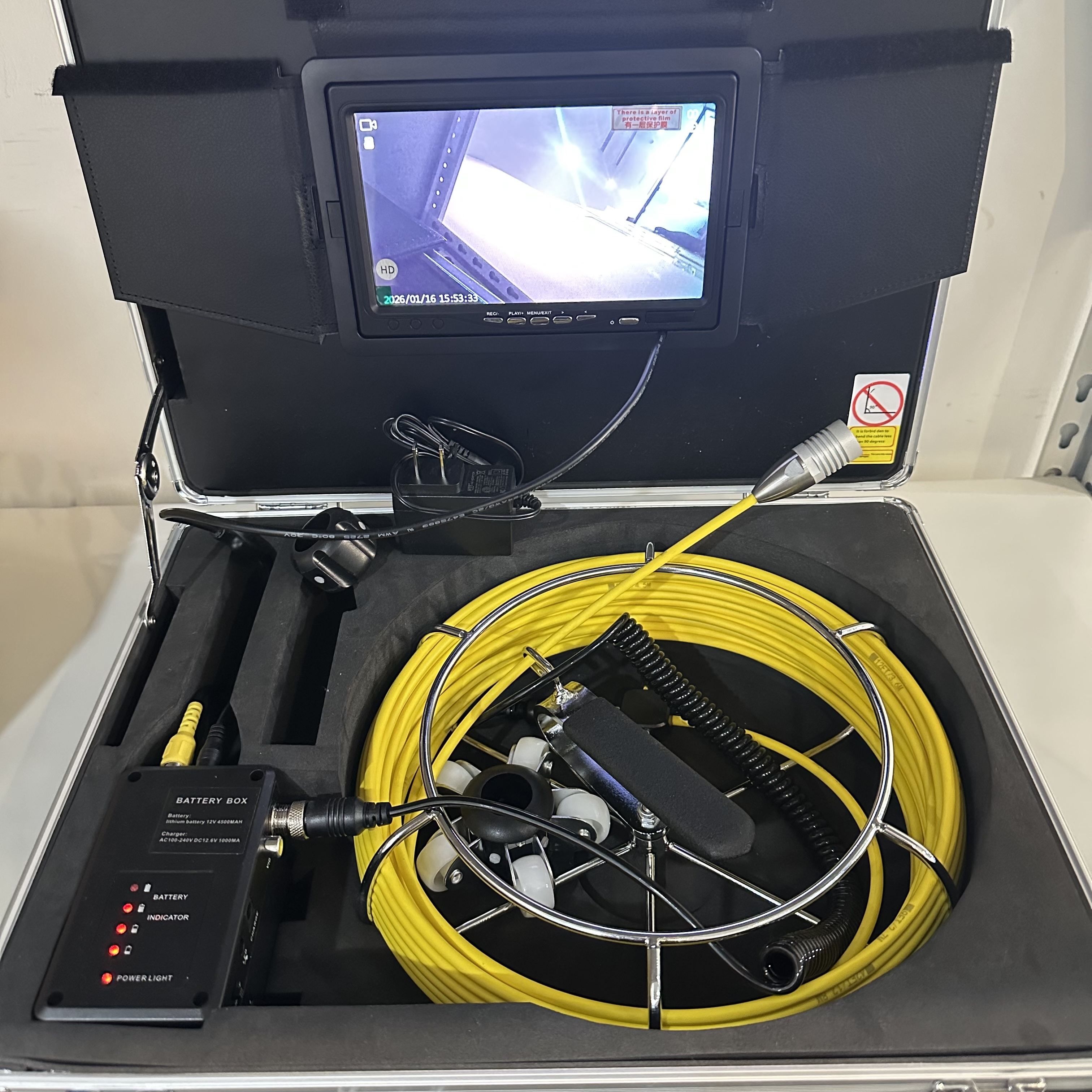 DG-800 Linear Pipeline Ultraviolet Light Imaging Endoscope