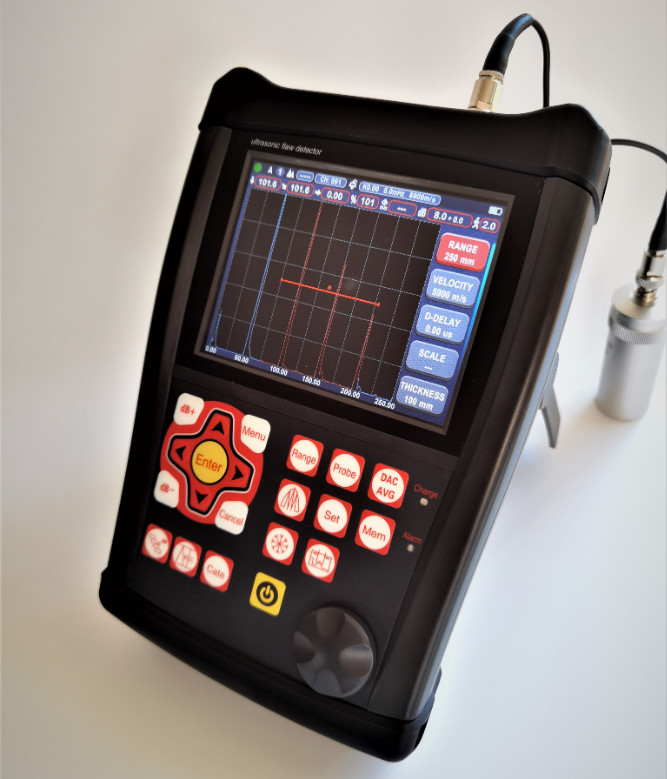 FD630 High Efficient Ultrasonic Flaw Detector TOFD Detection Thickness ...