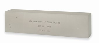 305mm x 75mm x 50mm IOW Ultrasonic Calibration Blocks IOW for beam ...