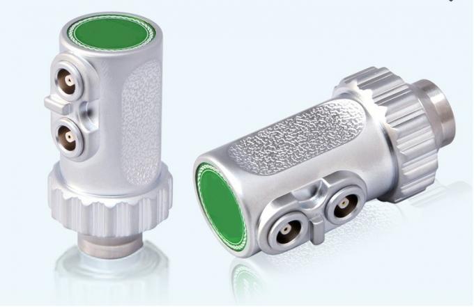 2MHz 4MHz 6MHz Ultrasonic Straight Beam Probe , Dual Element Probe