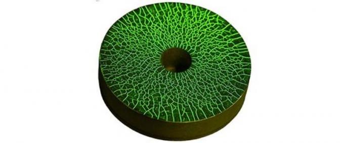 Mtu-3 Mpi Reference Block Magnetic Particles Cracked Test Piece